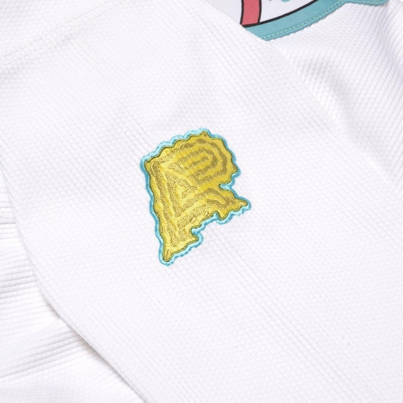 Albino and Preto Spongebob BJJ Gi: IBJJF Approved, 450 GSM Pearlweave ...