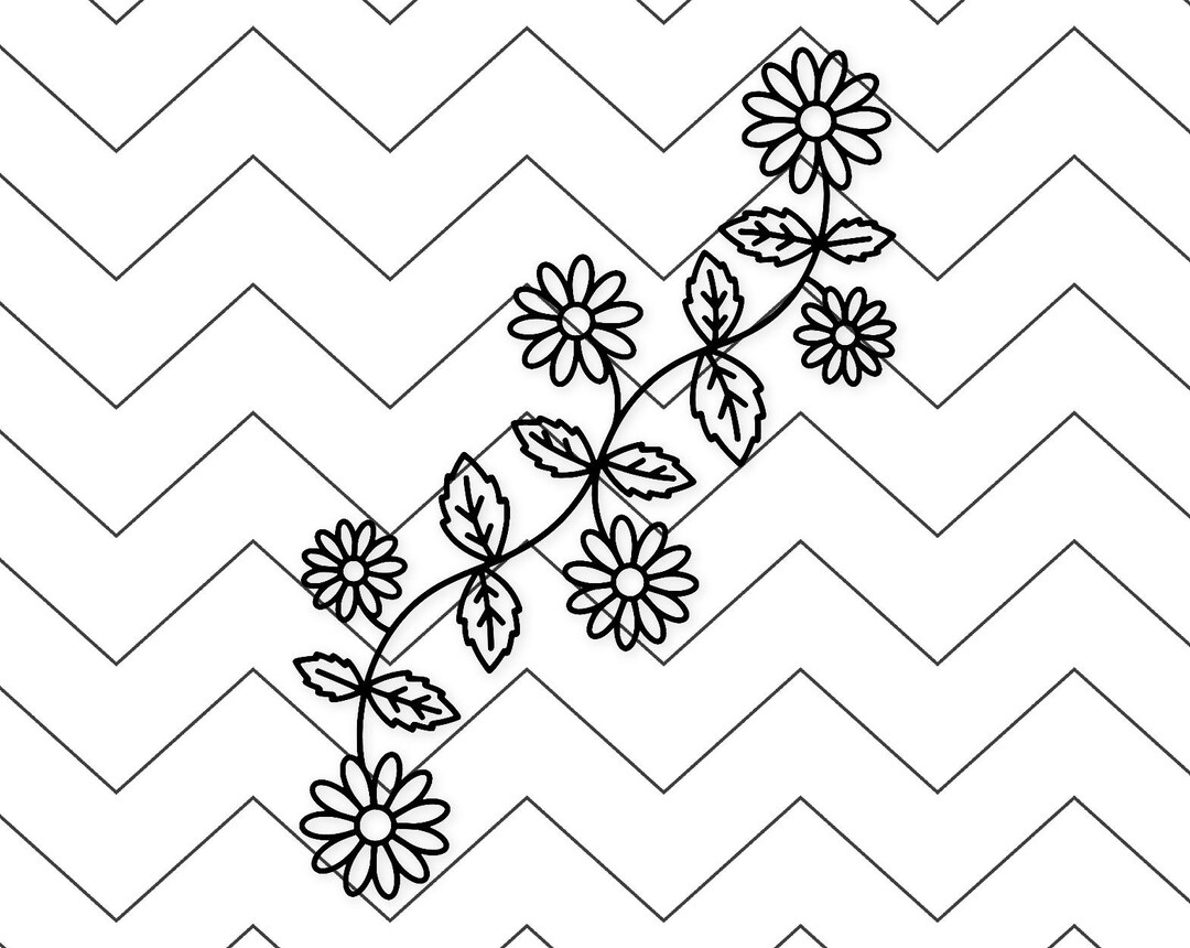 Daisy Chain Svg Svg Png Dxf: Bold Design for T-shirts - Etsy