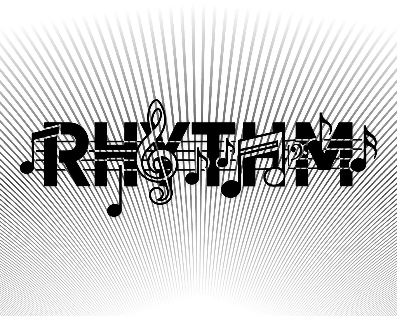 Rhythm Svg: Bold Modern Design for Music Lovers - Etsy