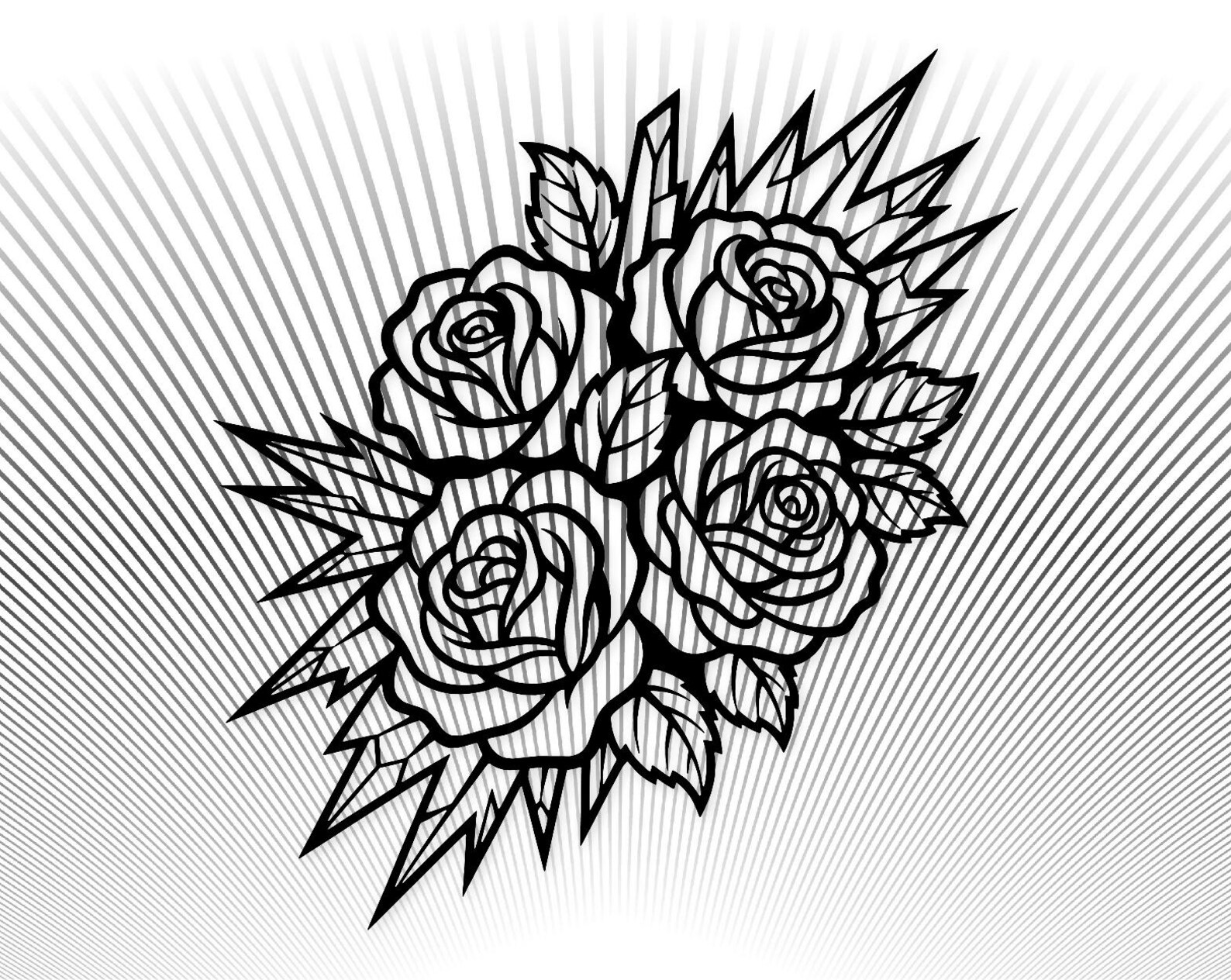 Frozen Roses Svg Svg Png Dxf: Bold Clean Design for Crafting - Etsy