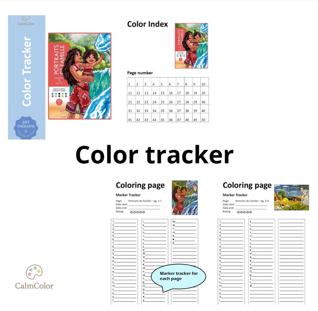 FAMILY PORTRAITS - Coloring Page Tracker - Coloring Page Tracker ...