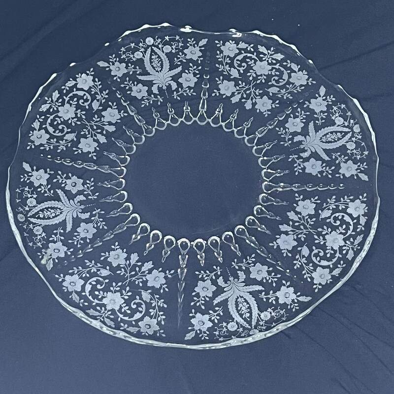 Glass Cake Platters - Etsy