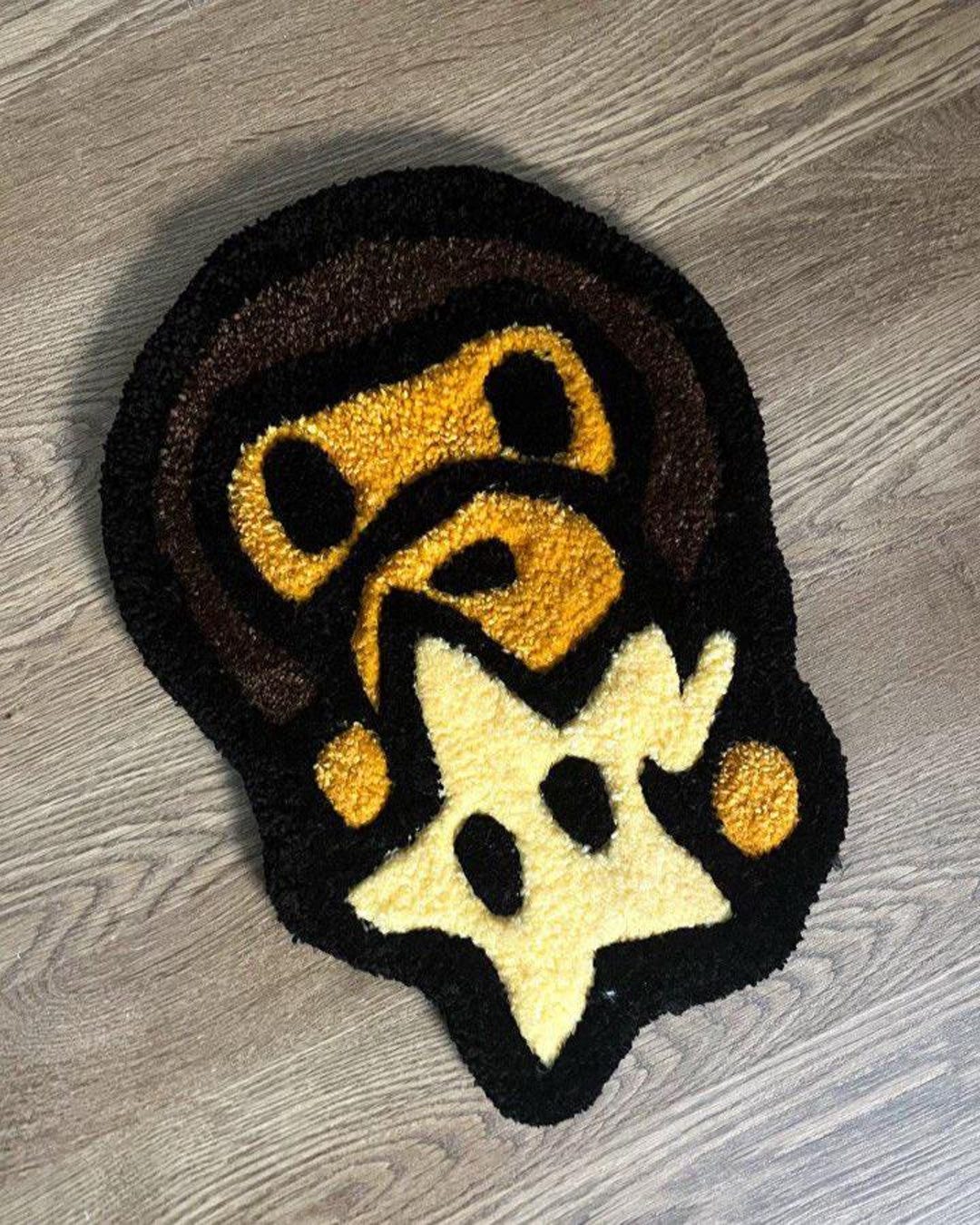 Monkey With Star Rug – Fun and Modern Kids Room Decor - Etsy
