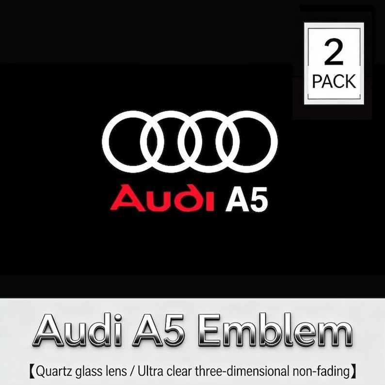 Audi LED Door Logo Projection Lights | Welcome Light Upgrade With Two ...