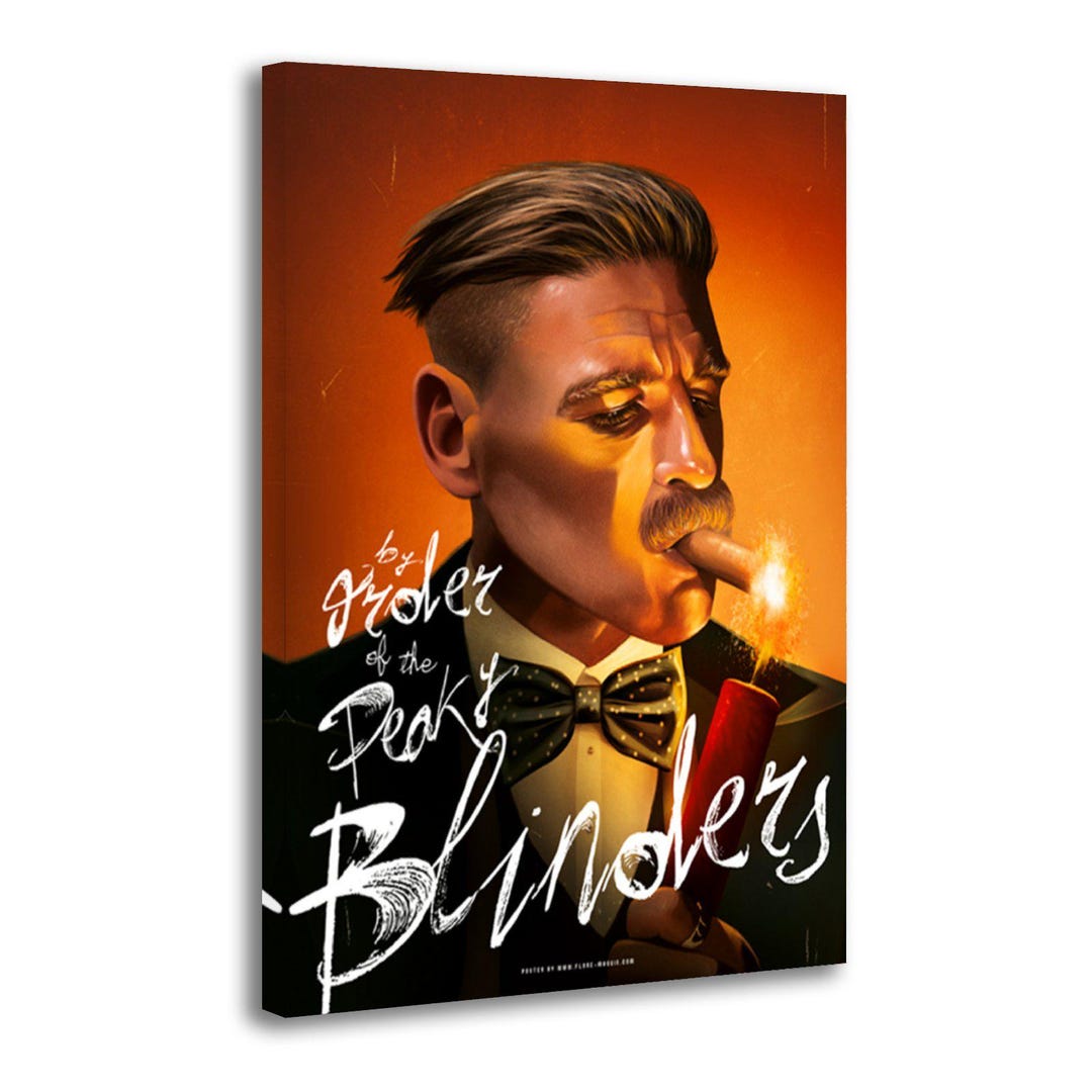 Arthur Shelby Canvas Wall Art Poster Picture Print Living Room Walls ...