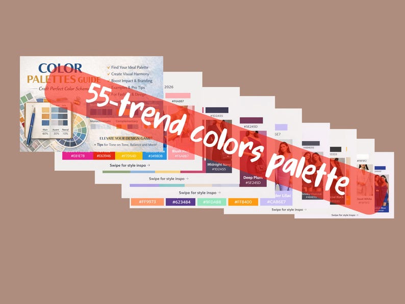 2026 Fashion Color Trends PDF – SS26 Color Palette Magazine – Digital ...