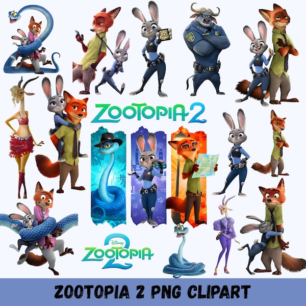 Zootopia Stickers - Etsy