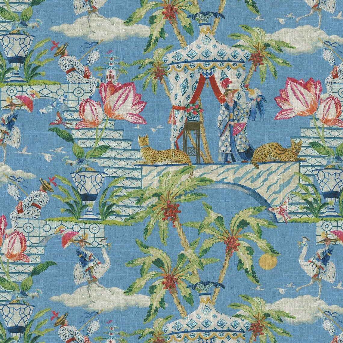 Harrison Howard Distant Skies Pillow Cover. Chinoiserie Pillow - Etsy