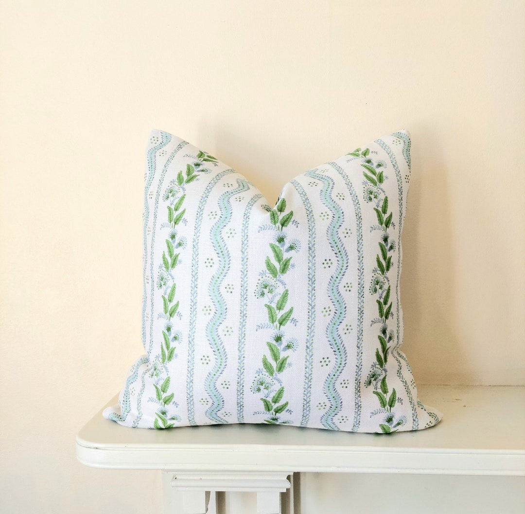 Emma Stripe Pillow Cover. - Etsy