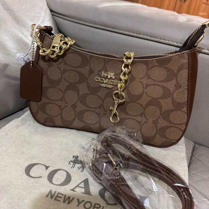 Brown Teri Coach Bag - Etsy UK