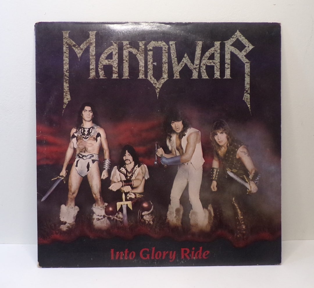 Manowar Into Glory Ride 1983 Megaforce Original Vinyl LP - Etsy