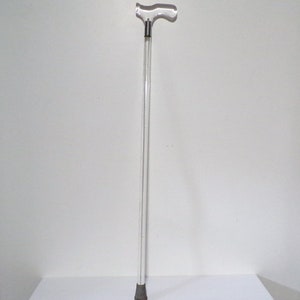 Transparent Lucite Walking Cane Walking Stick Estate Piece. - Etsy