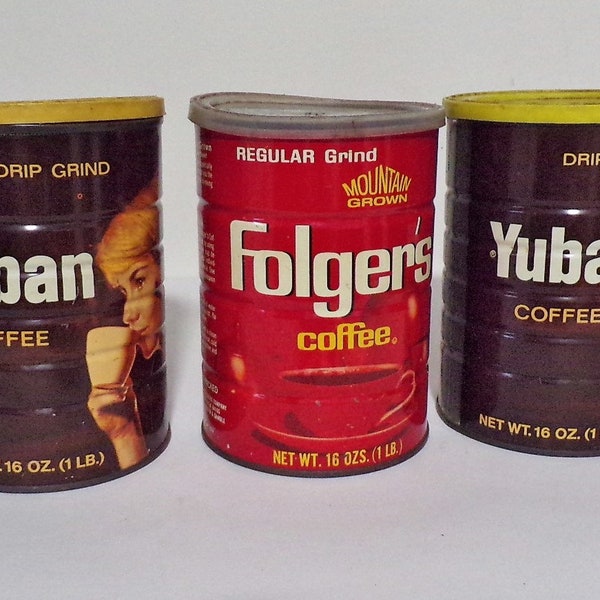Folgers Coffee Can - Etsy