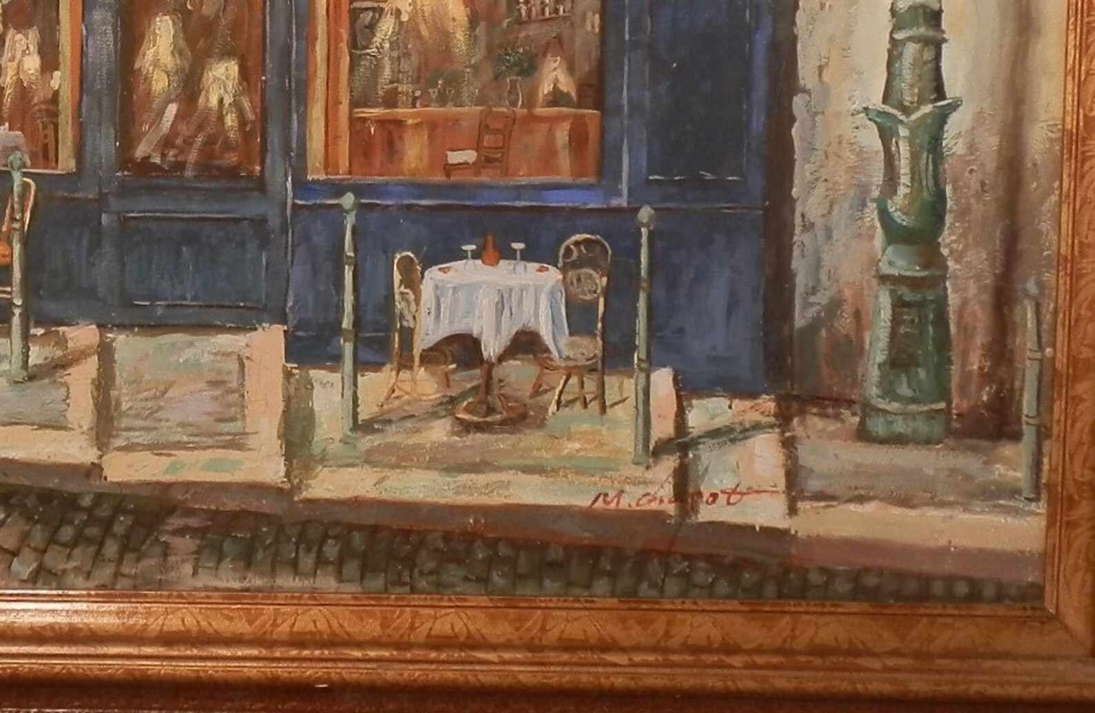 Wall Decor M Chapot Oil on Canvas Painting 24 X 36. French | Etsy