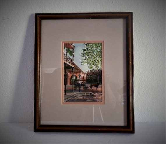 Gail Bryant Fille Original Watercolor Painting New Orleans | Etsy