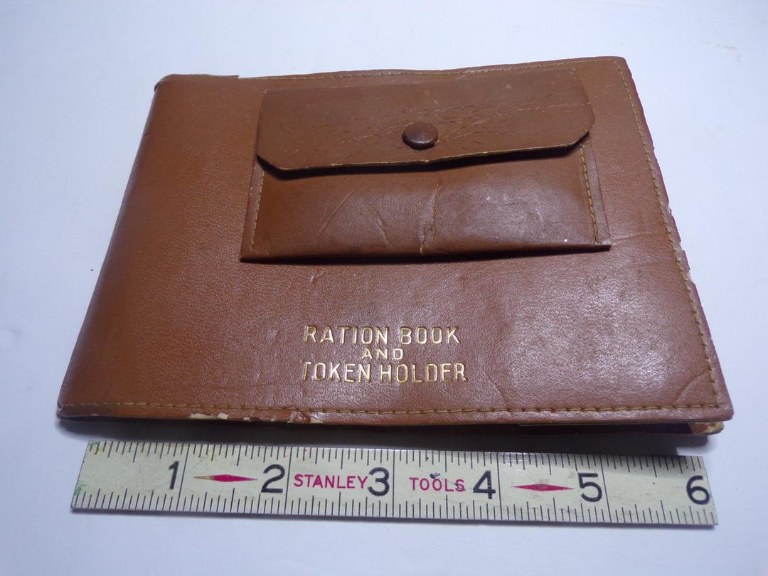 Vintage WW2 Ration Book With Booklit/rations and Many Tokens. - Etsy