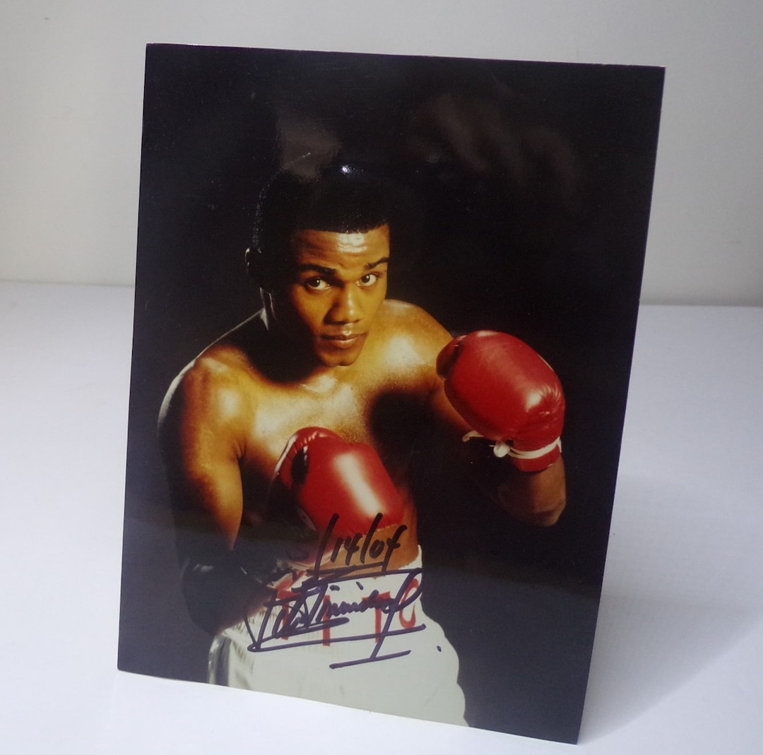 Felix Trinidad Signed Photo, Dated. Autographed 5 X 7" Photo of Puerto ...