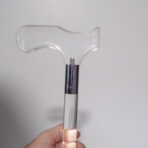 Transparent Lucite Walking Cane Walking Stick Estate Piece. - Etsy