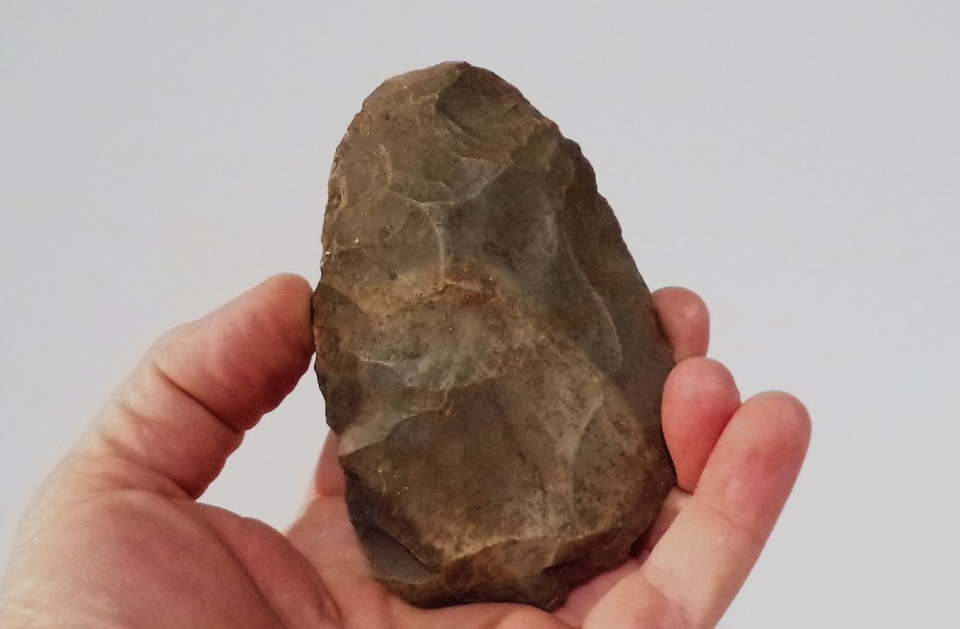 Native American Knife Arrowhead Blade, Stone Artifact. 5" Long. 258 ...