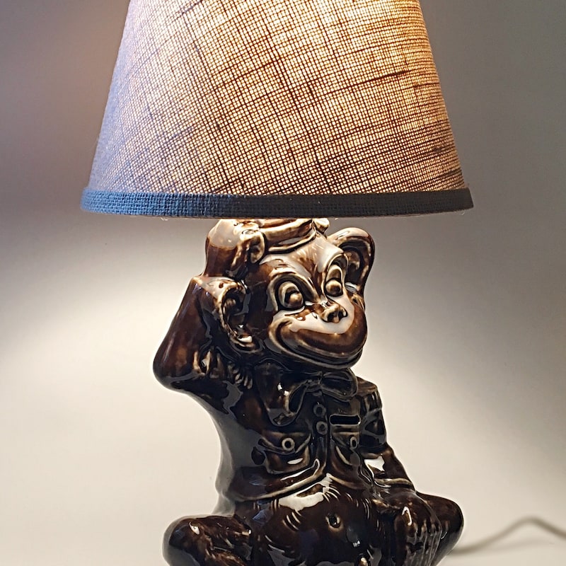 Monkey Lamp - Etsy