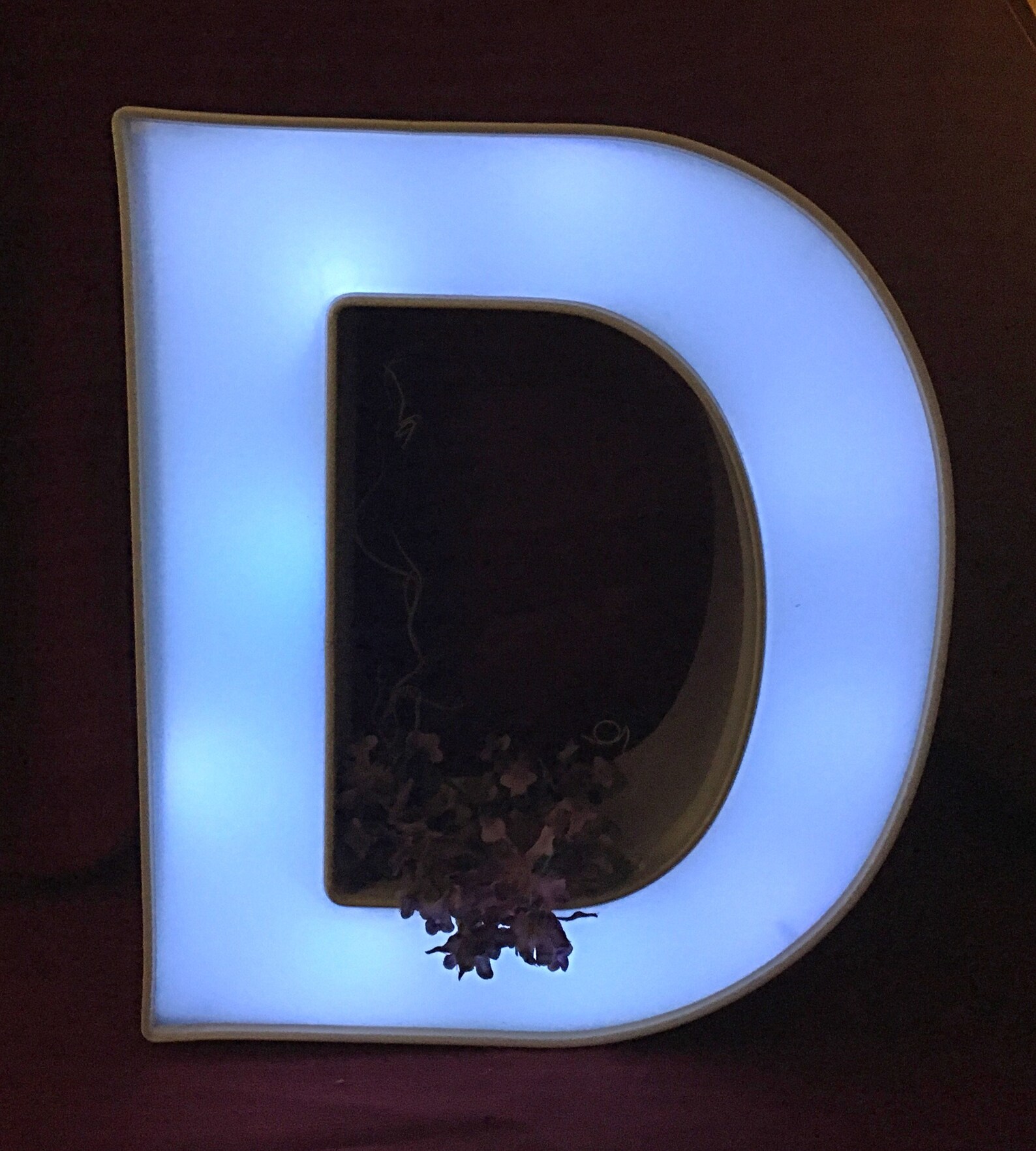 Vintage Light up Letters Aluminum LED Channel Lights | Etsy