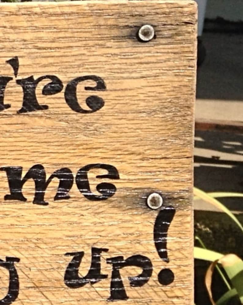 Wood Sign Old Time Saying on Reclaimed Pallet - Etsy
