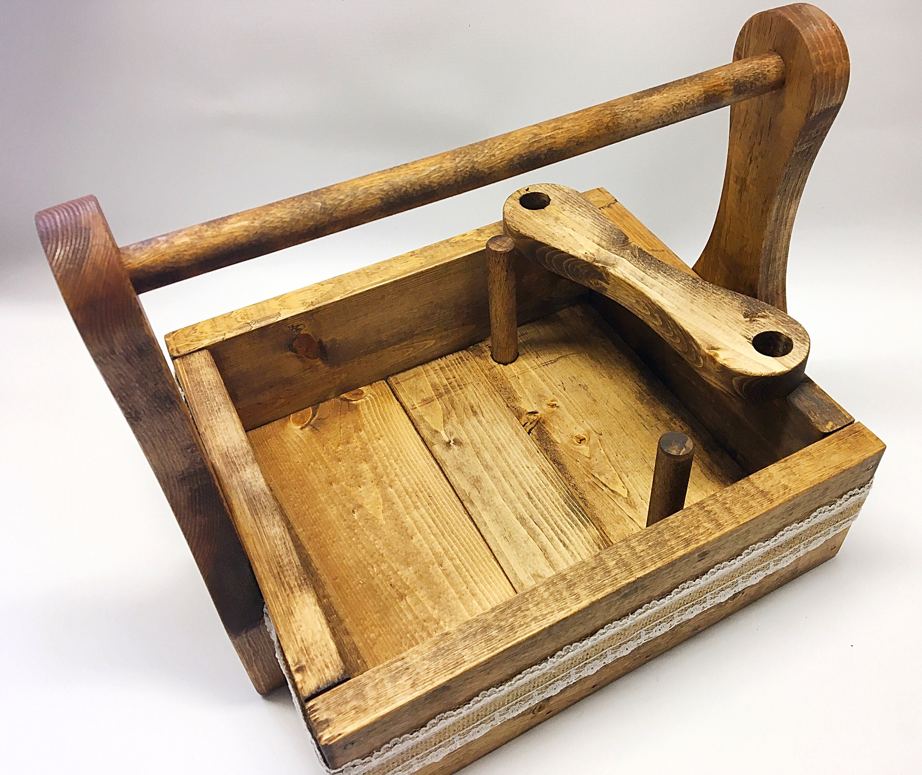 Kitchen Table Caddy Organizer Wood Napkin Holder Table Center | Etsy