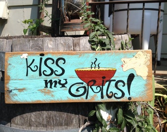 Kiss My Grits - Etsy