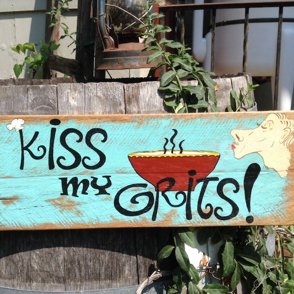 Kiss My Grits - Etsy