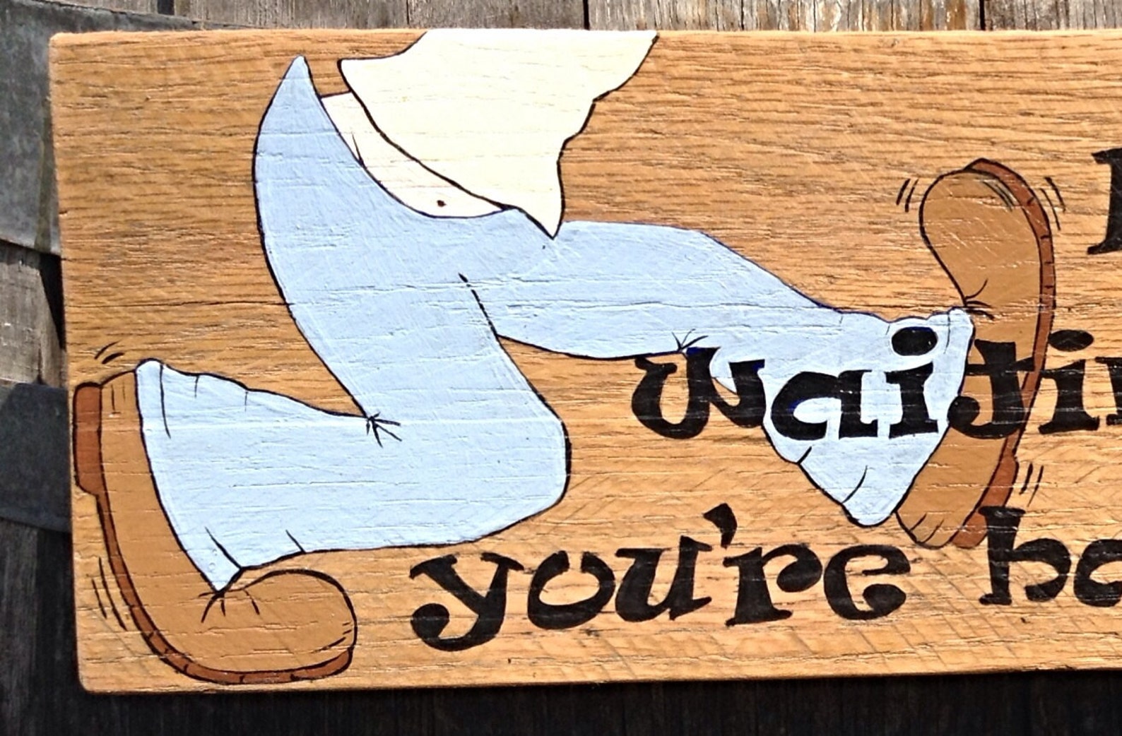 Wood Sign Old Time Saying on Reclaimed Pallet - Etsy
