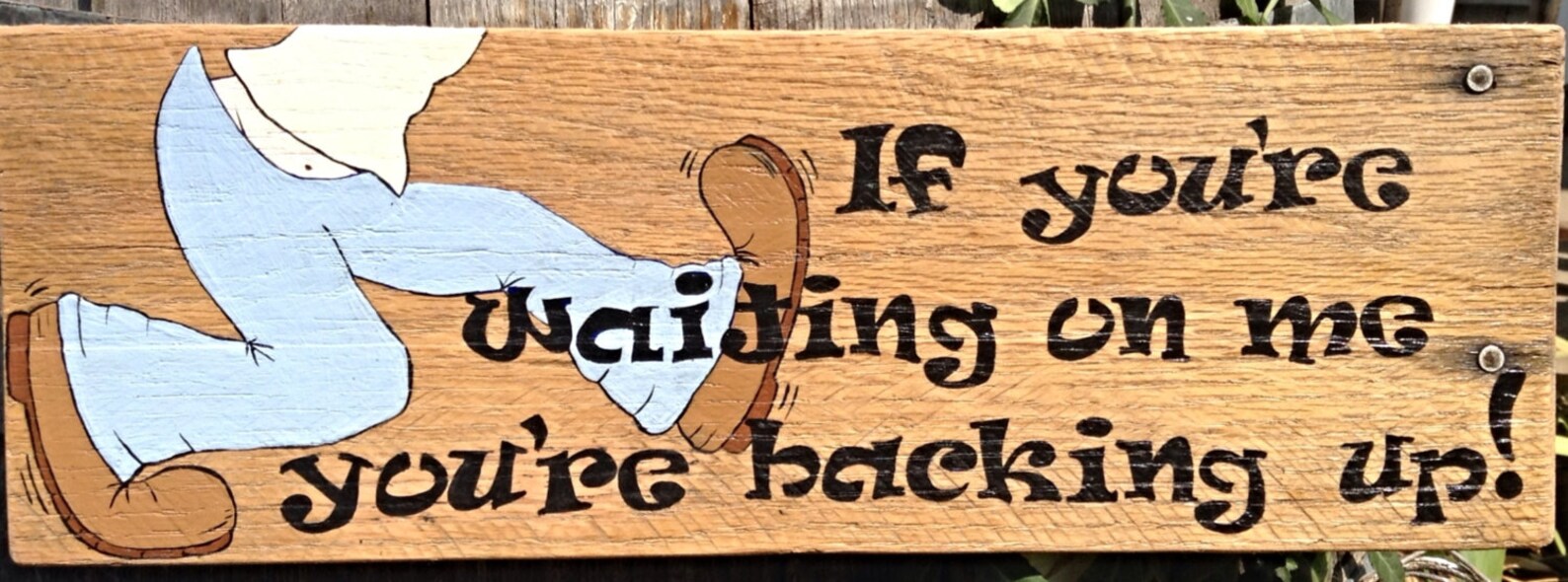 Wood Sign Old Time Saying on Reclaimed Pallet - Etsy