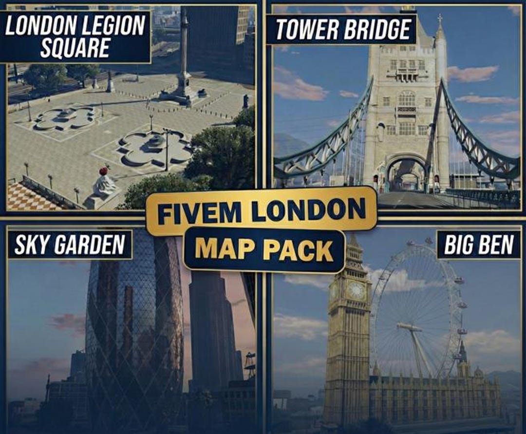 Fivem London Landmarks Map Pack | UK RP Add-on | Optimized Mlo - Etsy ...