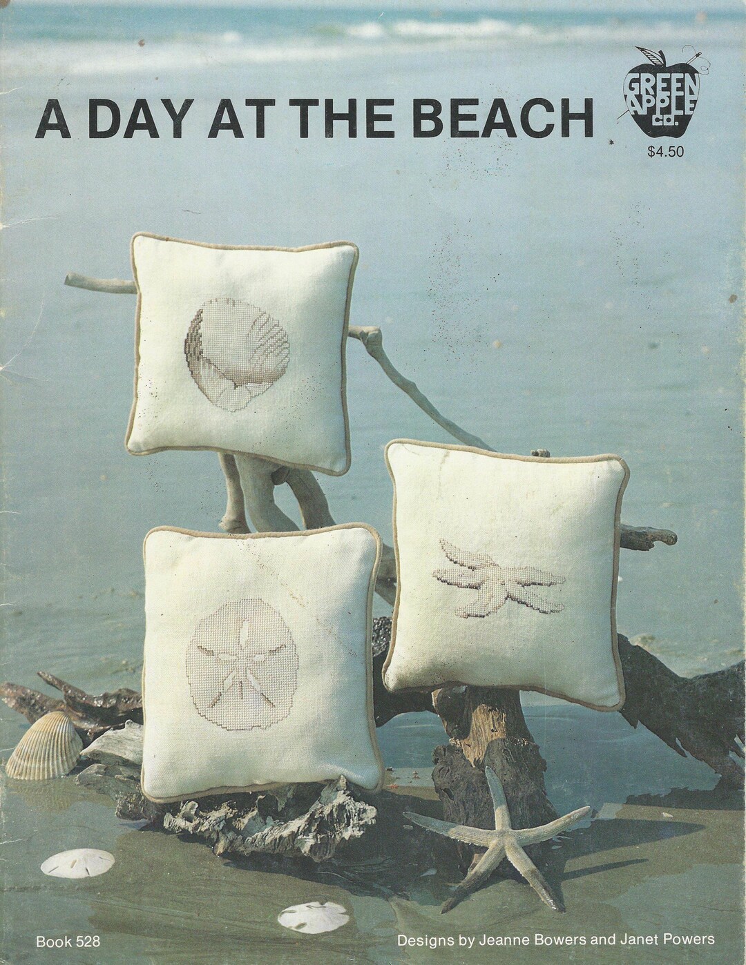 A Day at the Beach Cross Stitch Book 528 by Green Apple Co. Designed by ...
