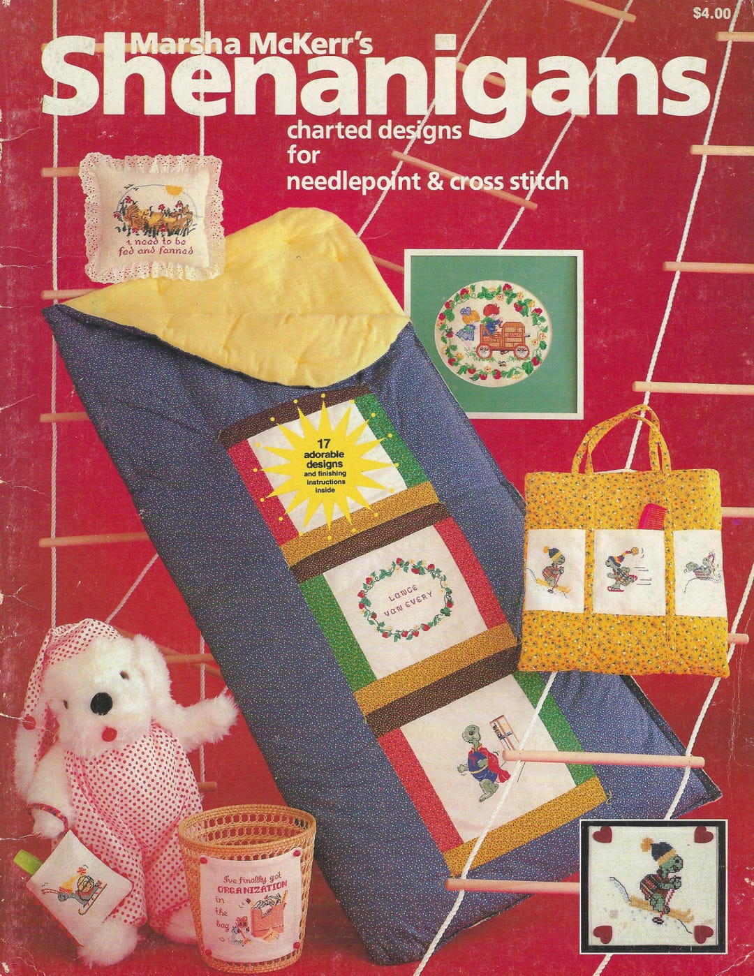 Marsha Mckerr's Shenanigans Charted Designs for Needlepoint & Cross ...