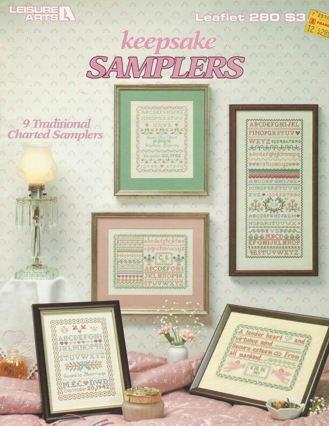 Keepsake Samplers 9 Charted XS Samplers - Leisure Arts Leaflet 280 by ...