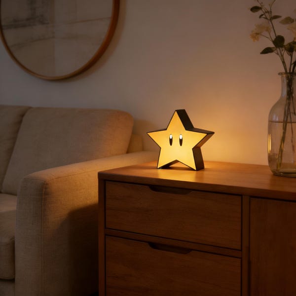 Mario Lamp - Etsy