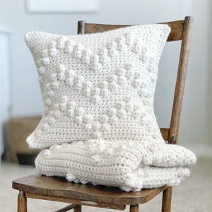 Crochet Blanket & Pillow Pattern PDF Crochet Pattern - Etsy