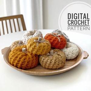PDF Crochet Pattern | Crochet Pumpkin Pattern | Digital Crochet Pattern ...