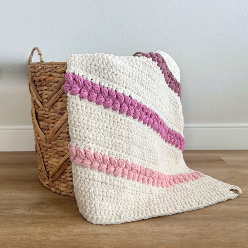 Crochet Shaped Blanket - Etsy