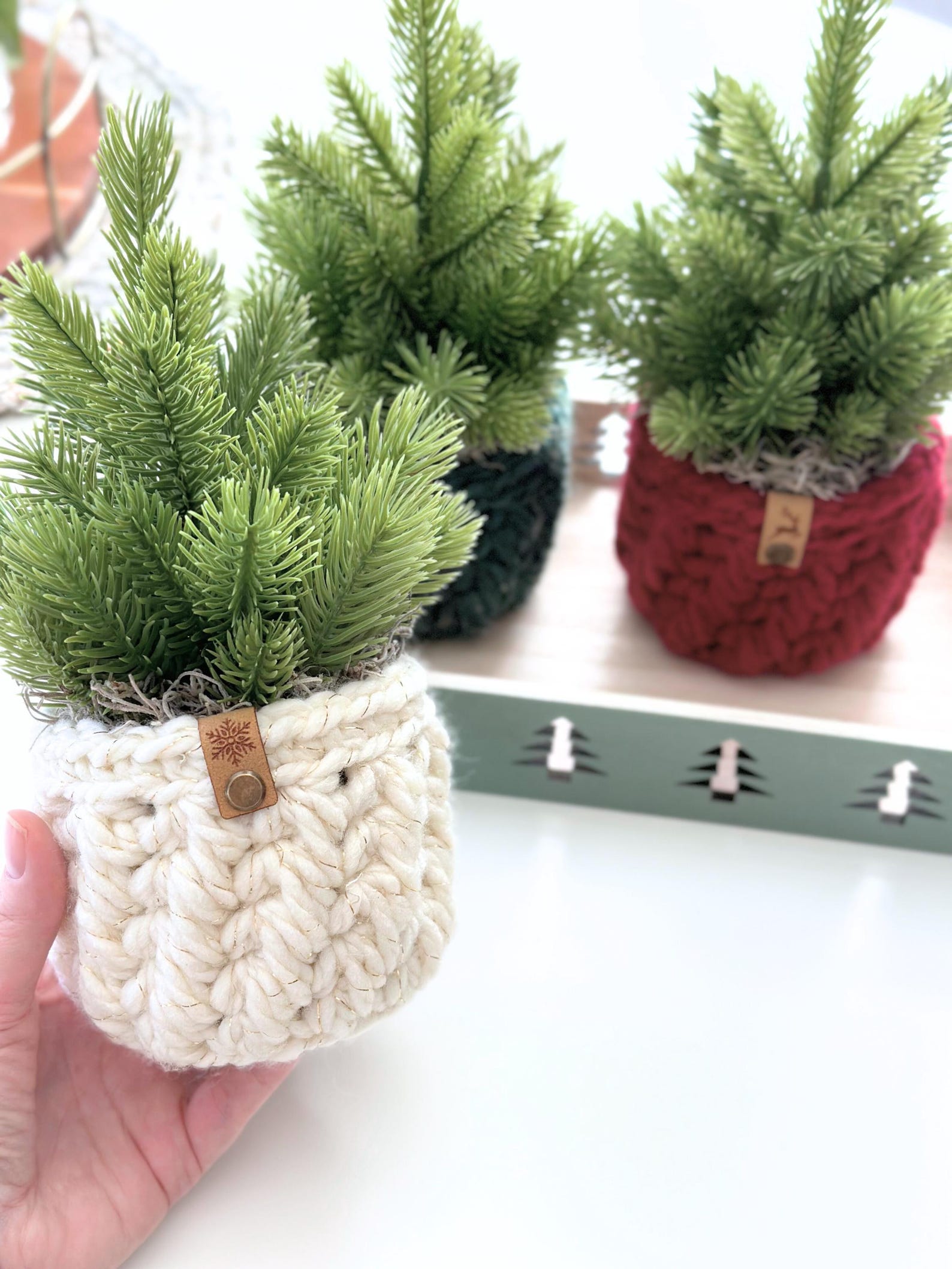 Digital Crochet Pattern | Crochet Planter Pattern | the Feathery ...