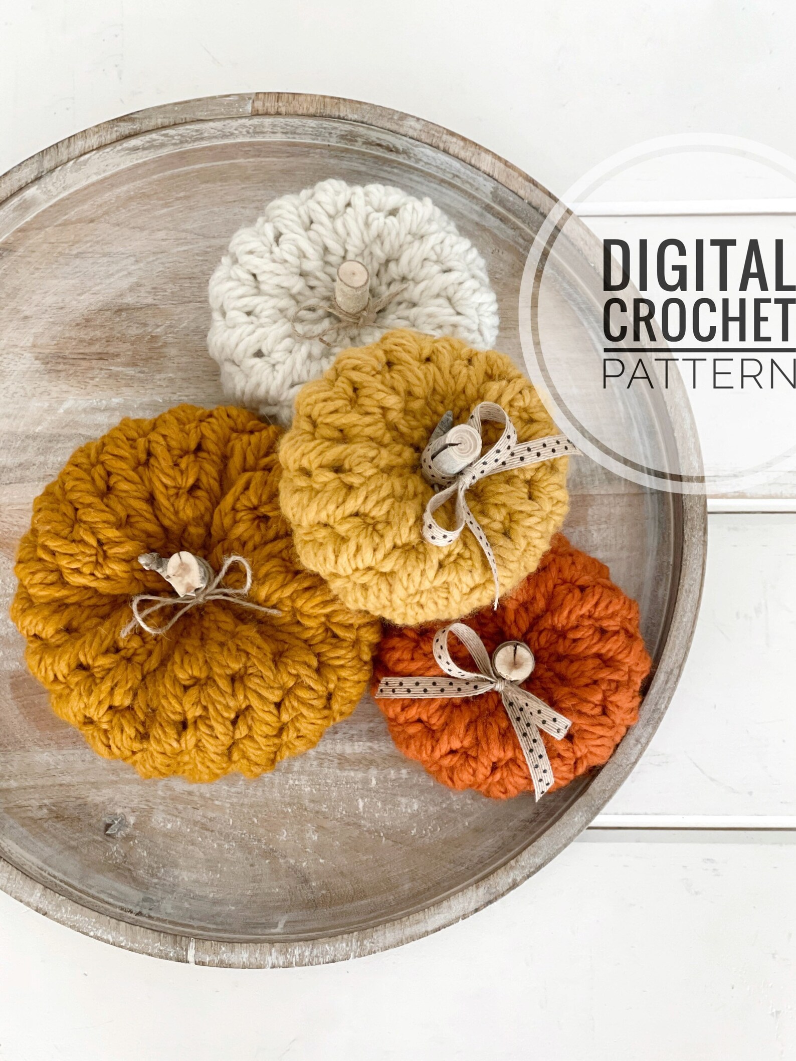 PDF Crochet Pattern Crochet Pumpkin Pattern Digital - Etsy