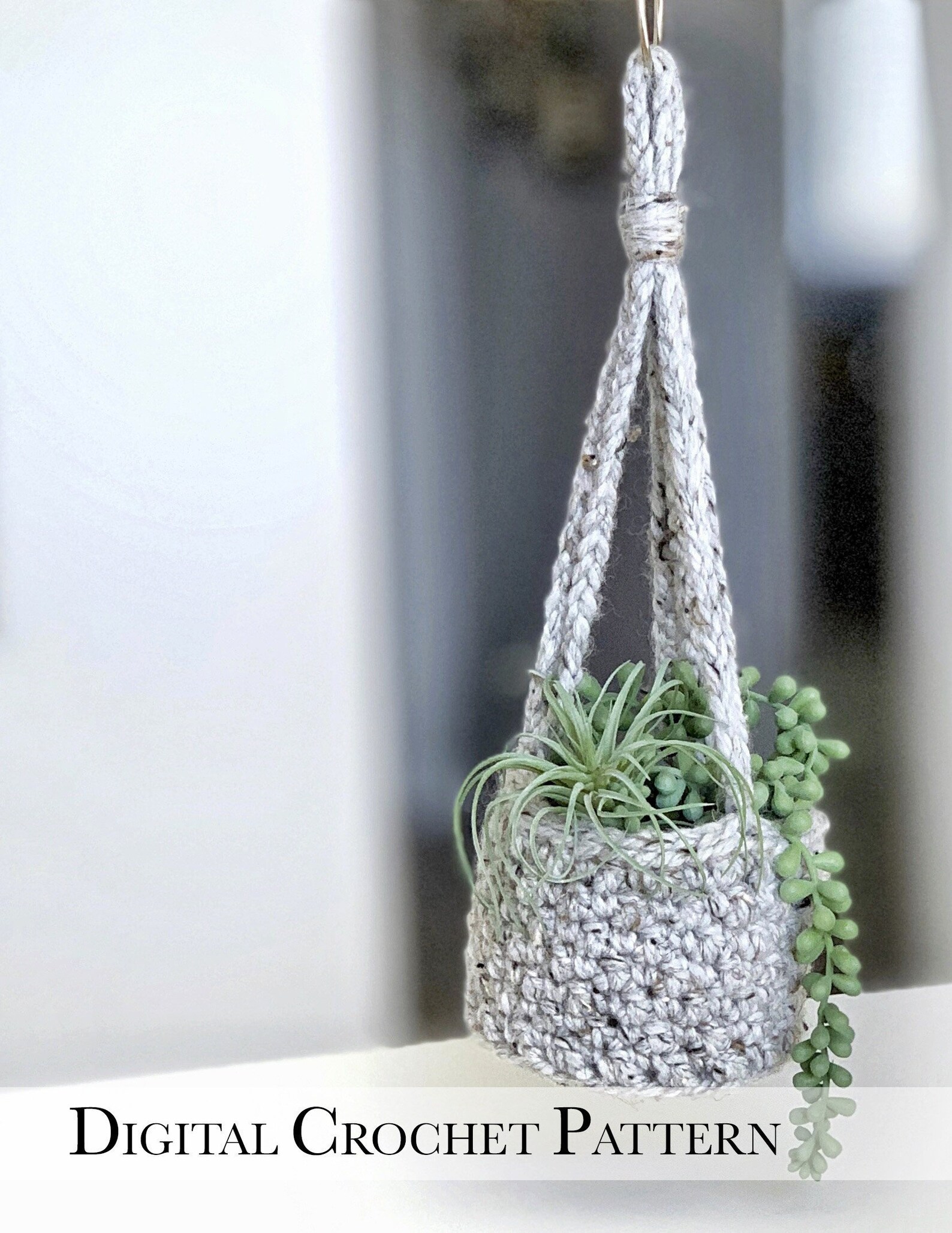 DIY Crochet Pattern Crochet Planter Pattern Crochet - Etsy