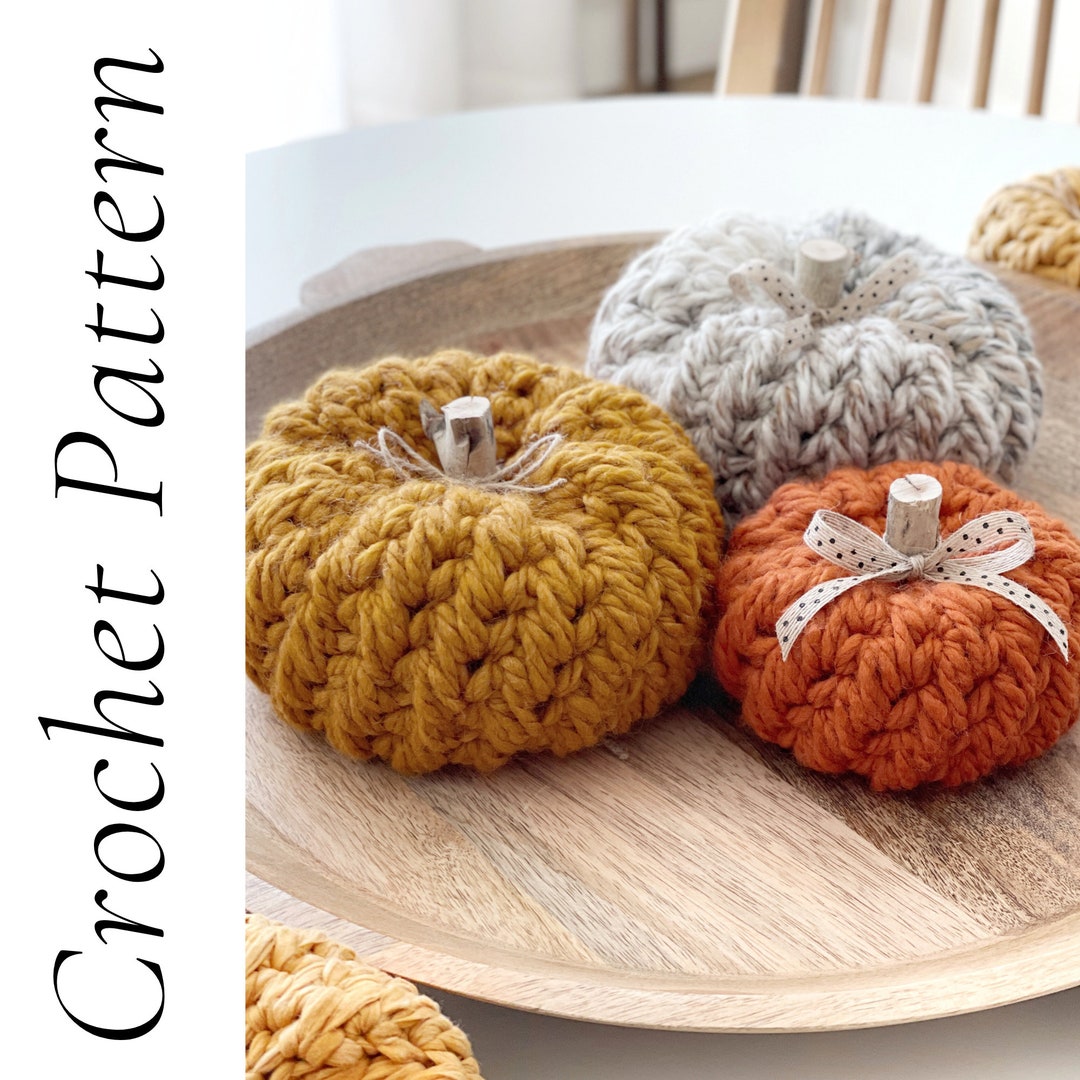 PDF Crochet Pattern | Crochet Pumpkin Pattern | Digital Crochet Pattern ...
