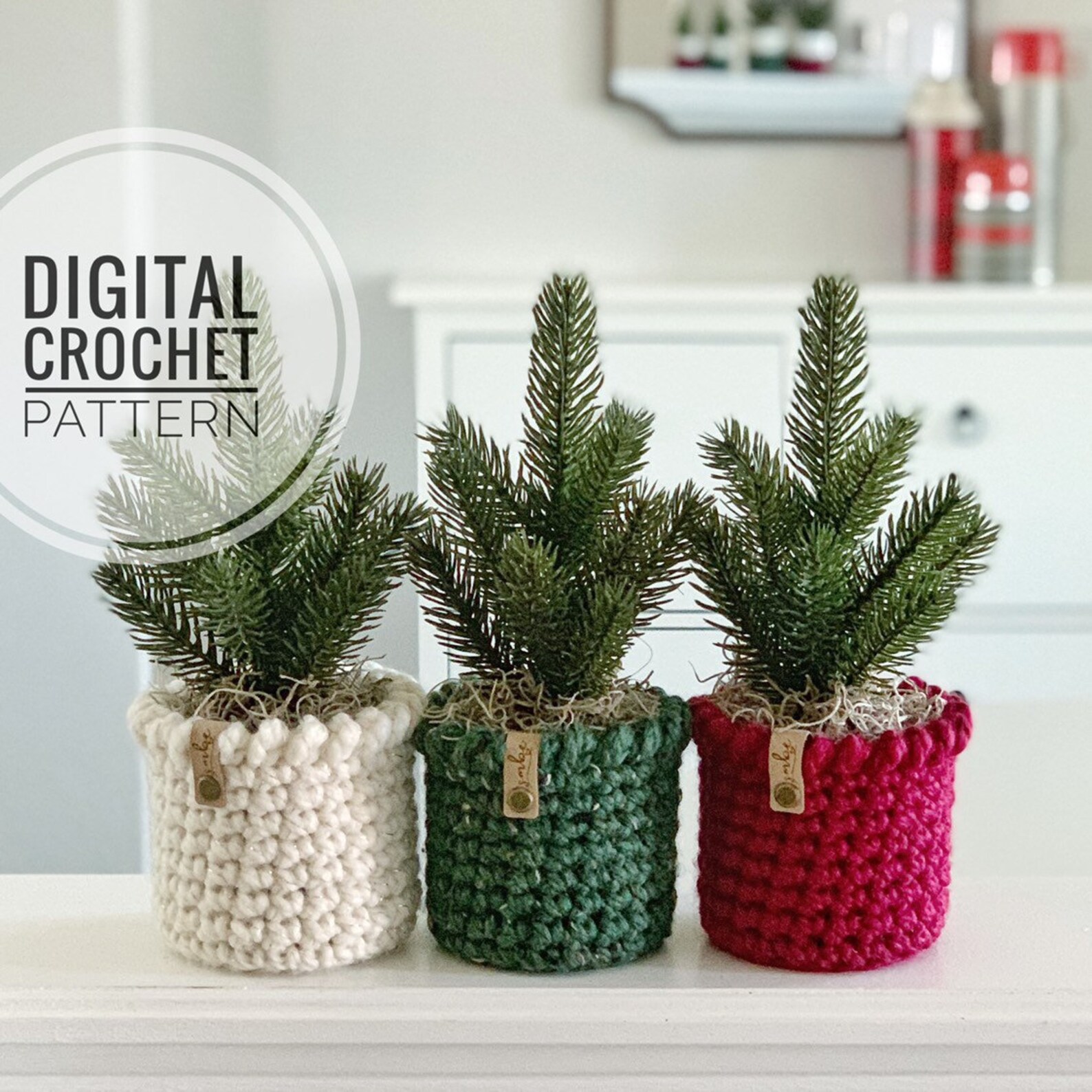 DIY Crochet Pattern / Crochet Planter Pattern / Planter | Etsy