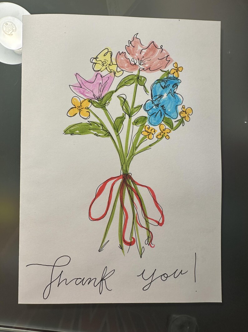 Thank You Bouquet - Etsy