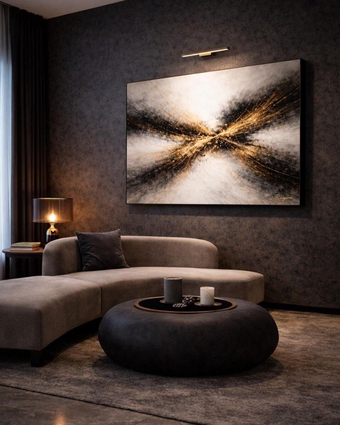 Golden Rift Canvas — Silent Wealth Collection Limited Edition ...