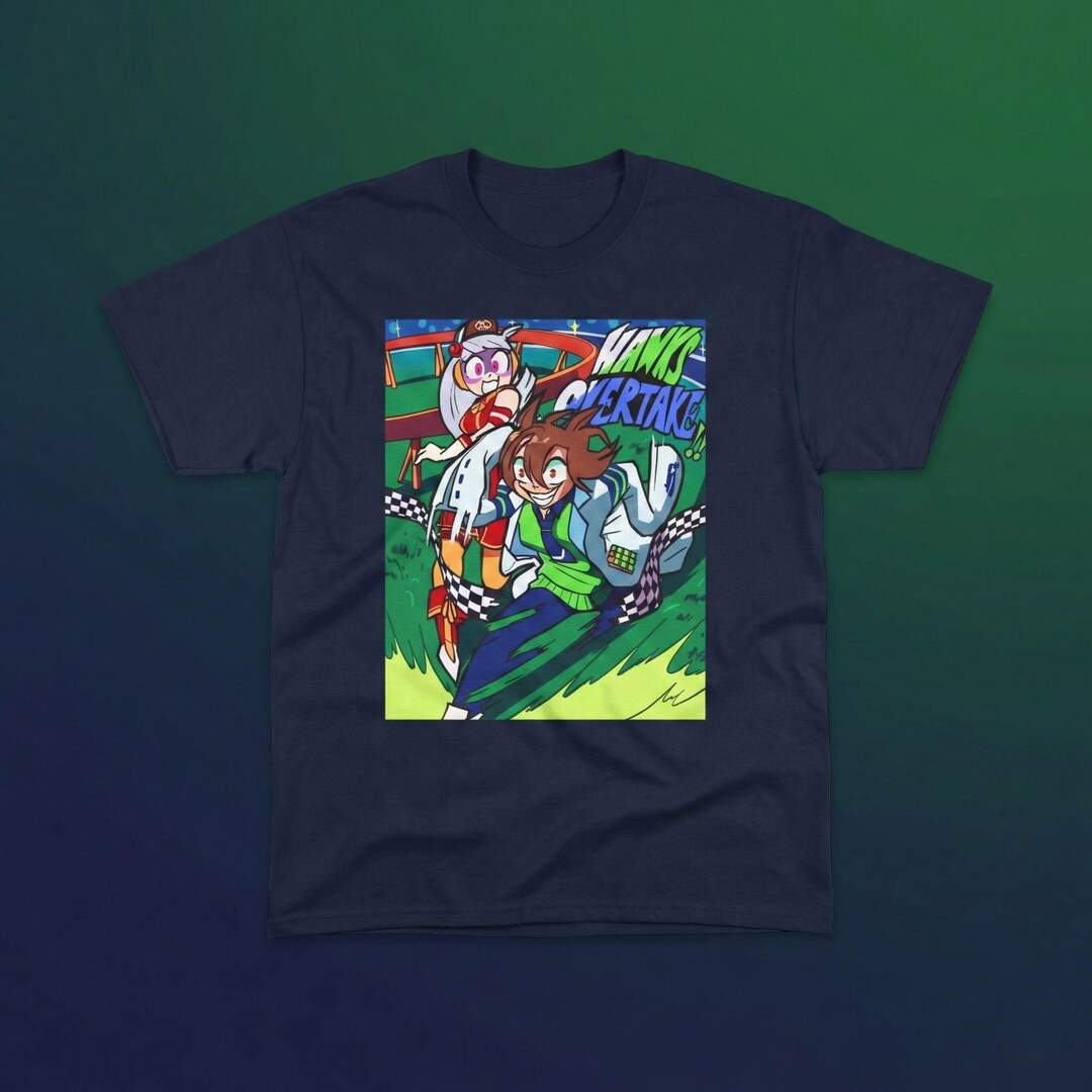Uma Musume Seahawks Shirt | Agnes Tachyon Gold Ship Tee | Anime Sports ...