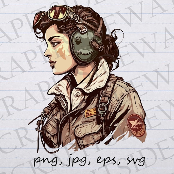 Pilot Svg - Etsy