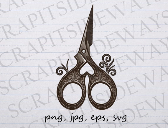 Sewing Scissors Vector