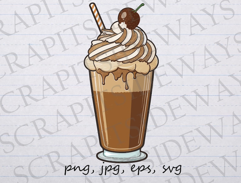 Root Beer Float Clipart Vector Graphic Svg Png Jpg Eps T-shirt - Etsy